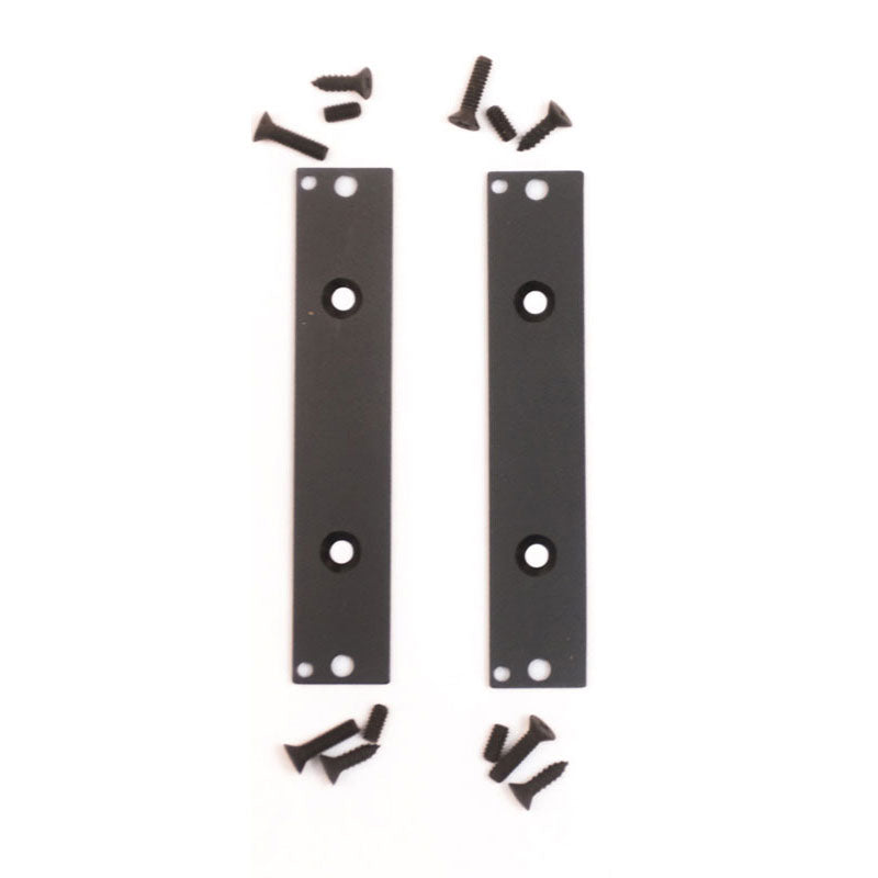 3U Black Eurorack Brackets (pair) – Eskatonic Modular