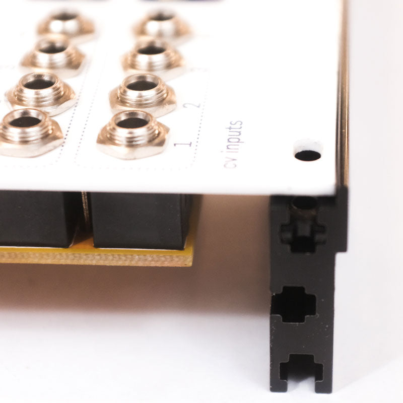 Black Eurorack Rails - 150HP (pair) – Eskatonic Modular